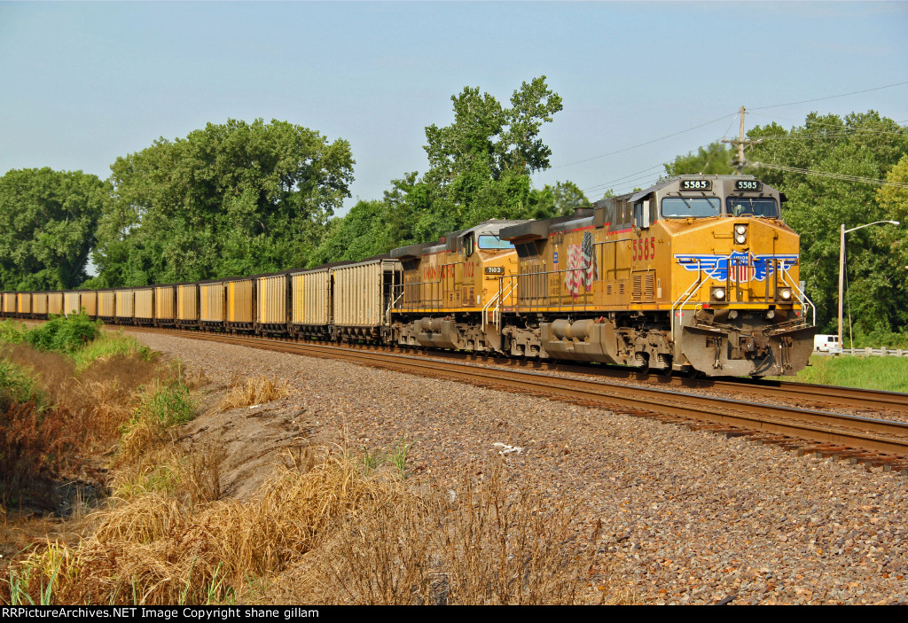 Early morning Ucex coal load.